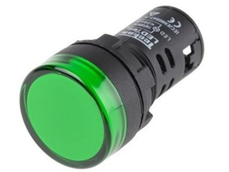 LUZ PILOTO 22MM CHINT VERDE LED 220V – Coelec